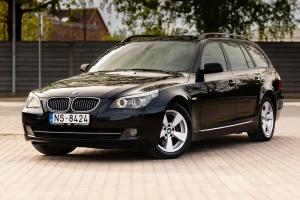 Melns BMW 530 2008 Jelgava, ar dzinēja tilpumu 3.00 L un nobraukumu 366 tūkst. km par 6190 €, foto  vietnē AUTOMOTO.COM.LV