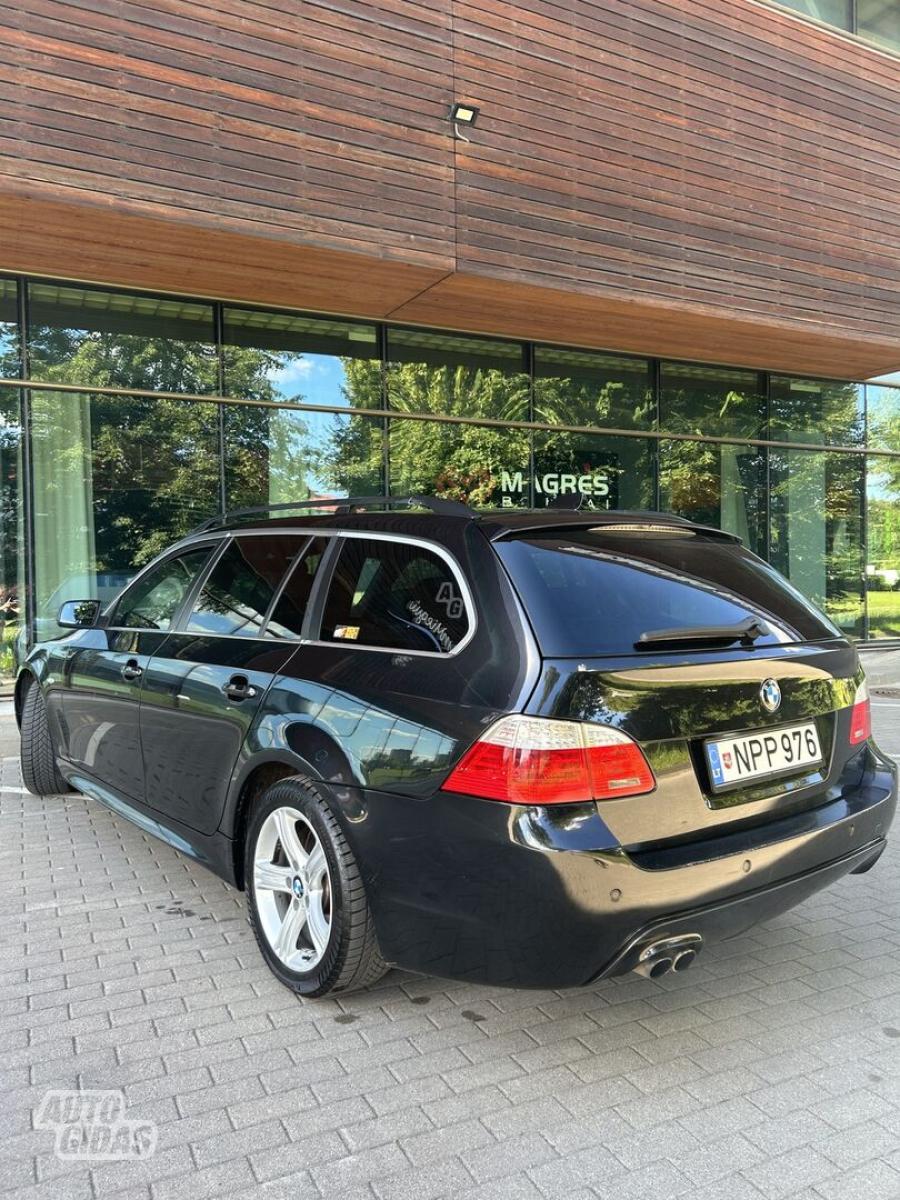 Black BMW 530 2008 in Kaunas, with an engine capacity of 3.00 L and mileage of 413 thousand km for 5000 €, photo 4 on AUTOMOTO.COM.LV