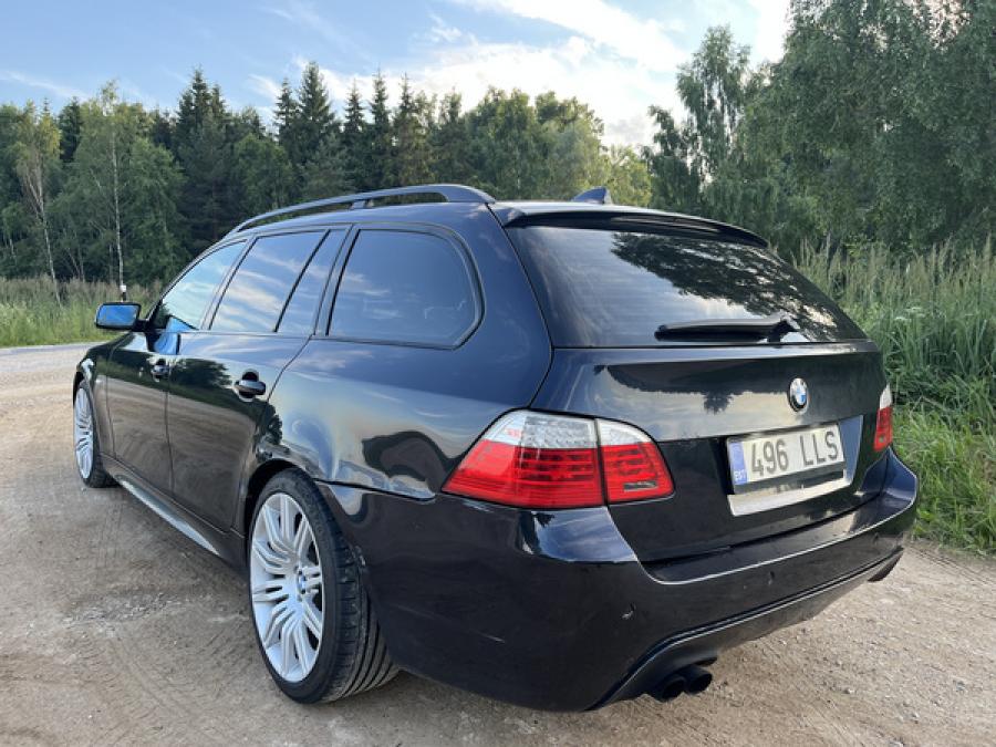 Melns BMW 530 2008 Tartu, ar dzinēja tilpumu 3.00 L un nobraukumu 364 tūkst. km par 4700 €, foto 6 vietnē AUTOMOTO.COM.LV