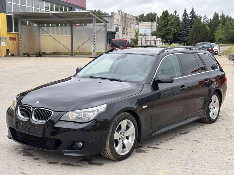 Melns BMW 530 2008 Utena, ar dzinēja tilpumu 3.00 L un nobraukumu 314 tūkst. km par 3900 €, foto 1 vietnē AUTOMOTO.COM.LV