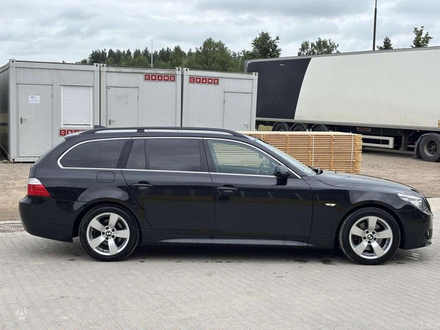 Melns BMW 530 2008 Utena, ar dzinēja tilpumu 3.00 L un nobraukumu 314 tūkst. km par 3900 €, foto 5 vietnē AUTOMOTO.COM.LV