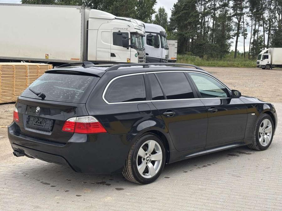Melns BMW 530 2008 Utena, ar dzinēja tilpumu 3.00 L un nobraukumu 314 tūkst. km par 3900 €, foto 6 vietnē AUTOMOTO.COM.LV