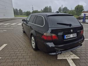 Black BMW 530 2008 in Kaunas, with an engine capacity of 3.00 L and mileage of 0 thousand km for 3200 €, photo 7 on AUTOMOTO.COM.LV