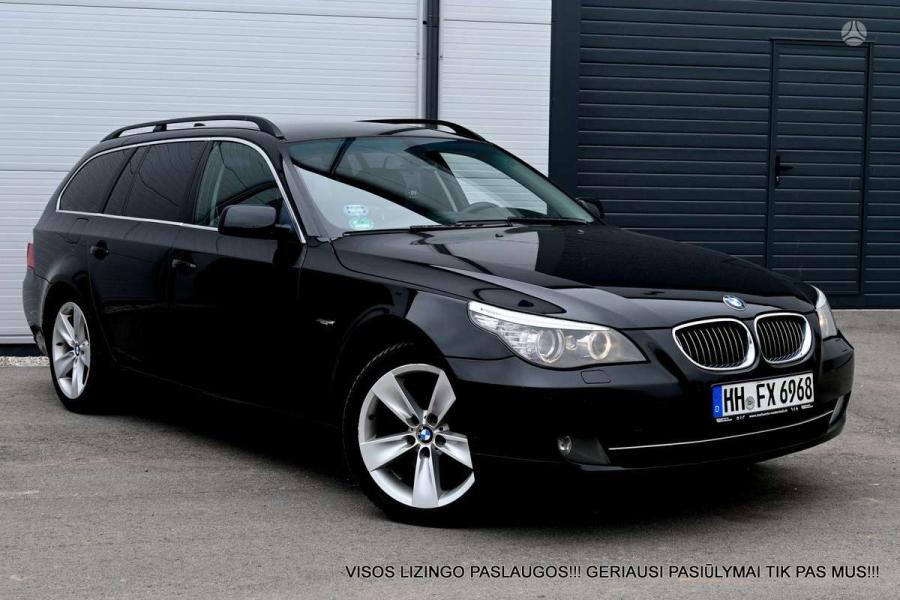 Melns BMW 530 2008 Kretinga, ar dzinēja tilpumu 2.50 L un nobraukumu 387 tūkst. km par 4999 €, foto 1 vietnē AUTOMOTO.COM.LV