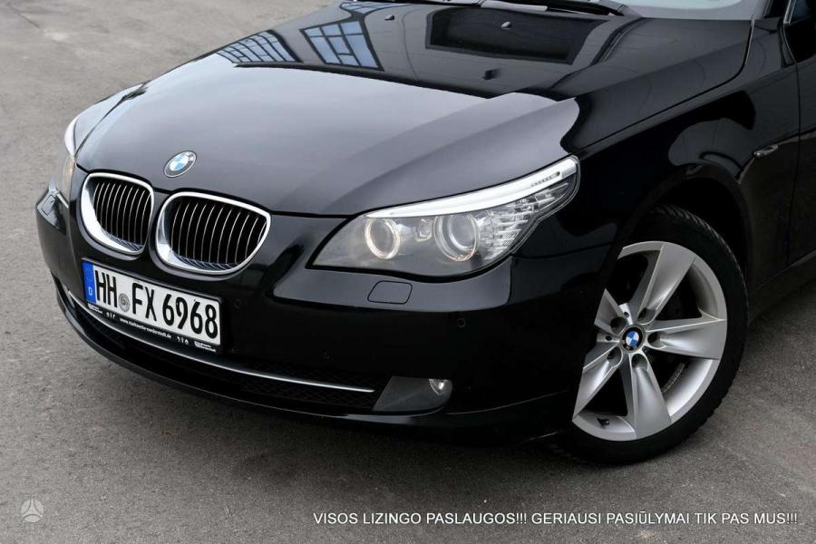 Melns BMW 530 2008 Kretinga, ar dzinēja tilpumu 2.50 L un nobraukumu 387 tūkst. km par 4999 €, foto 5 vietnē AUTOMOTO.COM.LV