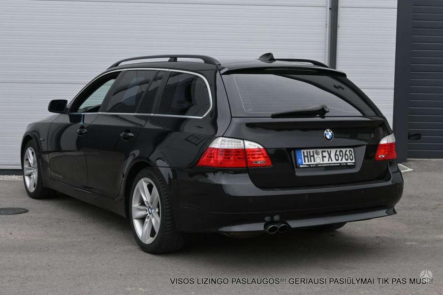 Melns BMW 530 2008 Kretinga, ar dzinēja tilpumu 2.50 L un nobraukumu 387 tūkst. km par 4999 €, foto 10 vietnē AUTOMOTO.COM.LV