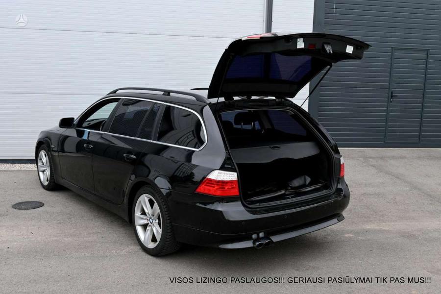 Melns BMW 530 2008 Kretinga, ar dzinēja tilpumu 2.50 L un nobraukumu 387 tūkst. km par 4999 €, foto 12 vietnē AUTOMOTO.COM.LV