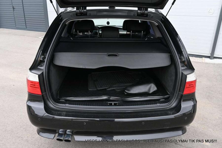 Melns BMW 530 2008 Kretinga, ar dzinēja tilpumu 2.50 L un nobraukumu 387 tūkst. km par 4999 €, foto 13 vietnē AUTOMOTO.COM.LV