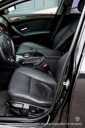 Melns BMW 530 2008 Kretinga, ar dzinēja tilpumu 2.50 L un nobraukumu 387 tūkst. km par 4999 €, foto 20 vietnē AUTOMOTO.COM.LV