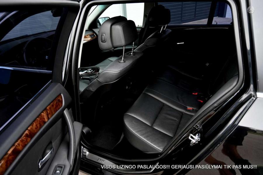 Melns BMW 530 2008 Kretinga, ar dzinēja tilpumu 2.50 L un nobraukumu 387 tūkst. km par 4999 €, foto 25 vietnē AUTOMOTO.COM.LV