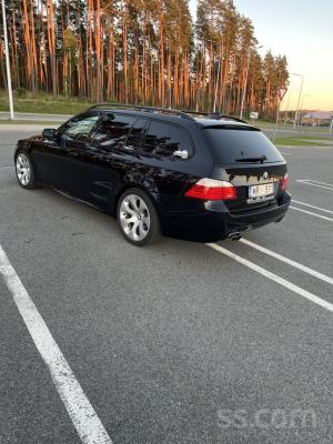 Black BMW 530 2008 in Riga, with an engine capacity of 3.00 L and mileage of 355 thousand km for 7900 €, photo 4 on AUTOMOTO.COM.LV