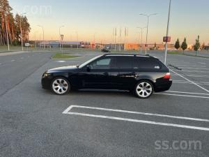 Black BMW 530 2008 in Riga, with an engine capacity of 3.00 L and mileage of 355 thousand km for 7900 €, photo 6 on AUTOMOTO.COM.LV