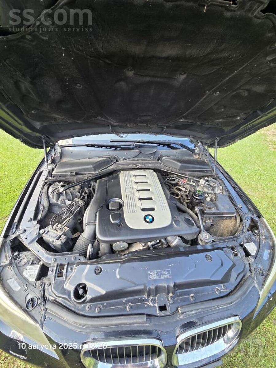 Melns BMW 530 2008 Rīga, ar dzinēja tilpumu 3.00 L un nobraukumu 311 tūkst. km par 3600 €, foto 12 vietnē AUTOMOTO.COM.LV