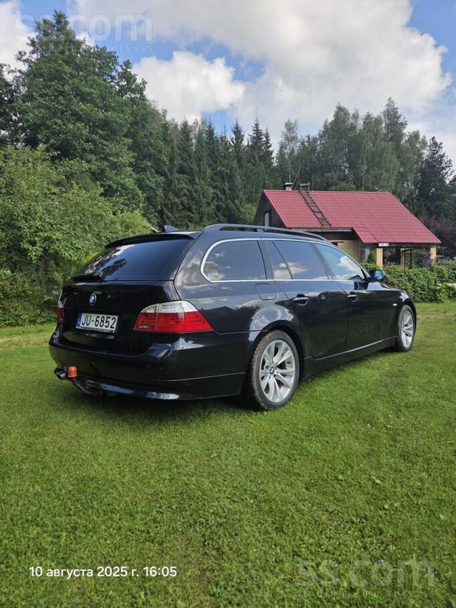 Melns BMW 530 2008 Rīga, ar dzinēja tilpumu 3.00 L un nobraukumu 311 tūkst. km par 3600 €, foto 23 vietnē AUTOMOTO.COM.LV