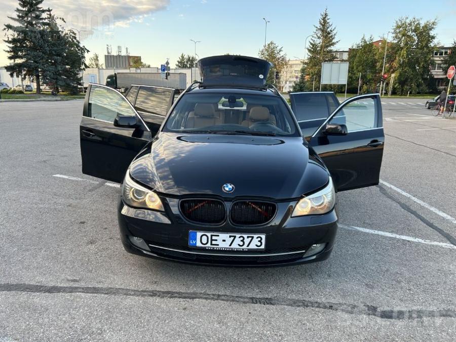 Черный БМВ 530 2008 в Бауска, объемом двигателя 3.00 л и пробегом 340 тыс. км за 5500 €, фото 1 на AUTOMOTO.COM.LV