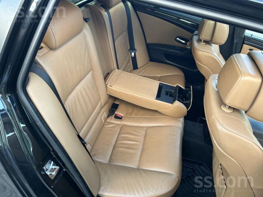 Черный БМВ 530 2008 в Бауска, объемом двигателя 3.00 л и пробегом 340 тыс. км за 5500 €, фото 7 на AUTOMOTO.COM.LV
