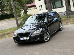 Black BMW 530 2008 in Jurmala, with an engine capacity of 3.00 L and mileage of 0 thousand km for 5350 €, photo  on AUTOMOTO.COM.LV