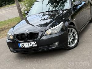 Black BMW 530 2008 in Jurmala, with an engine capacity of 3.00 L and mileage of 0 thousand km for 5350 €, photo 3 on AUTOMOTO.COM.LV