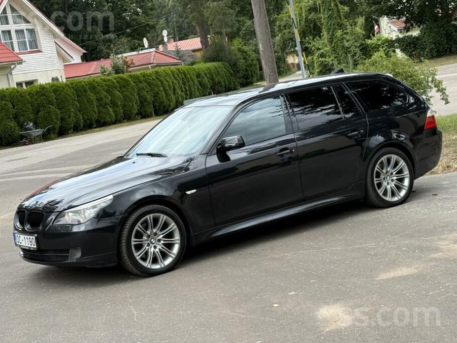 Black BMW 530 2008 in Jurmala, with an engine capacity of 3.00 L and mileage of 0 thousand km for 5350 €, photo 6 on AUTOMOTO.COM.LV