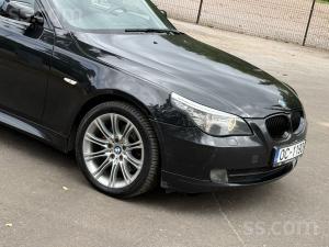 Black BMW 530 2008 in Jurmala, with an engine capacity of 3.00 L and mileage of 0 thousand km for 5350 €, photo 9 on AUTOMOTO.COM.LV