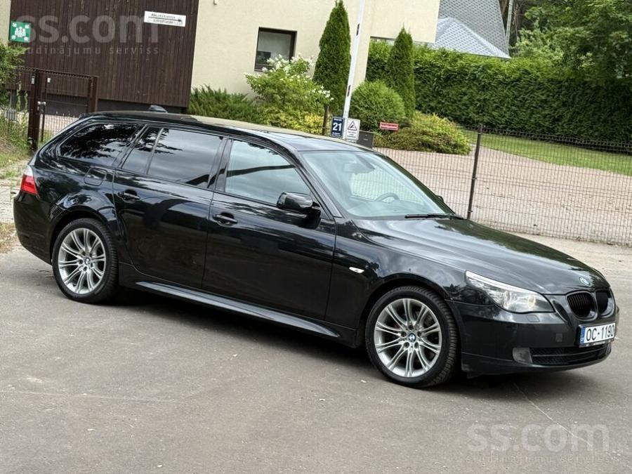 Black BMW 530 2008 in Jurmala, with an engine capacity of 3.00 L and mileage of 0 thousand km for 5350 €, photo 10 on AUTOMOTO.COM.LV