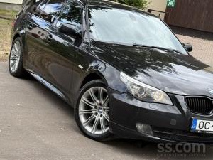 Black BMW 530 2008 in Jurmala, with an engine capacity of 3.00 L and mileage of 0 thousand km for 5350 €, photo 13 on AUTOMOTO.COM.LV