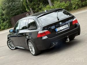 Black BMW 530 2008 in Jurmala, with an engine capacity of 3.00 L and mileage of 0 thousand km for 5350 €, photo 17 on AUTOMOTO.COM.LV