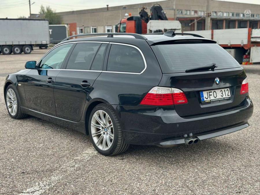Черный БМВ 530 2008 в Вильнюс, объемом двигателя 2.99 л и пробегом 415 тыс. км за 3200 €, фото 11 на AUTOMOTO.COM.LV