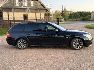 Black BMW 530 2008 in Jelgava, with an engine capacity of 3.00 L and mileage of 0 thousand km for 5900 €, photo 5 on AUTOMOTO.COM.LV