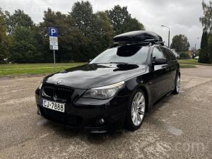 Melns BMW 530 2008 Cēsis, ar dzinēja tilpumu 3.00 L un nobraukumu 445 tūkst. km par 5500 €, foto 1 vietnē AUTOMOTO.COM.LV