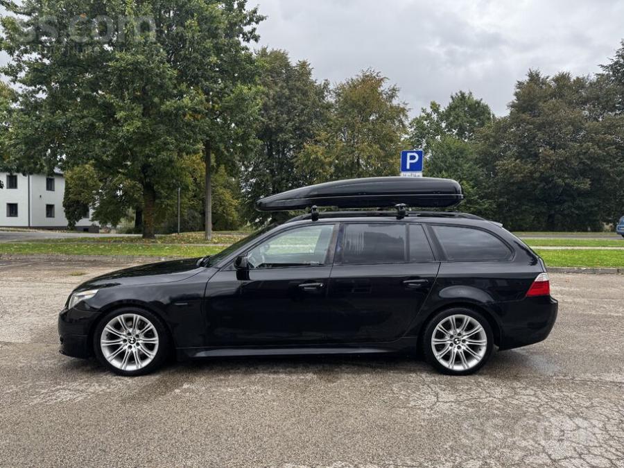 Melns BMW 530 2008 Cēsis, ar dzinēja tilpumu 3.00 L un nobraukumu 445 tūkst. km par 5500 €, foto 6 vietnē AUTOMOTO.COM.LV