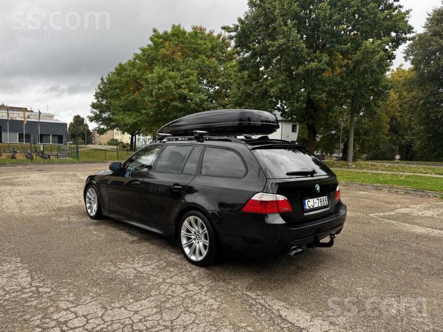 Melns BMW 530 2008 Cēsis, ar dzinēja tilpumu 3.00 L un nobraukumu 445 tūkst. km par 5500 €, foto 7 vietnē AUTOMOTO.COM.LV