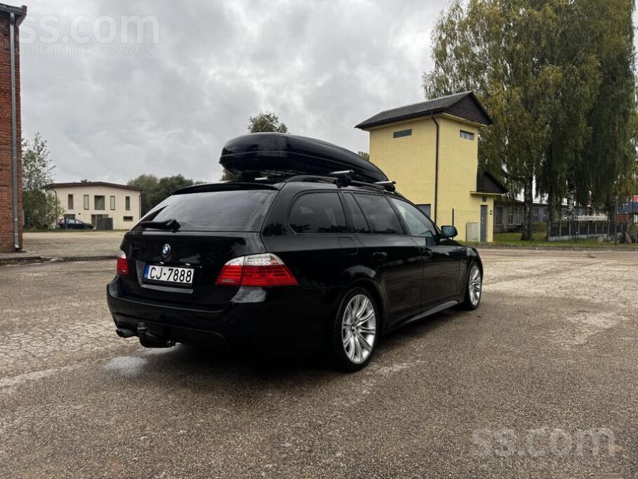 Melns BMW 530 2008 Cēsis, ar dzinēja tilpumu 3.00 L un nobraukumu 445 tūkst. km par 5500 €, foto 9 vietnē AUTOMOTO.COM.LV