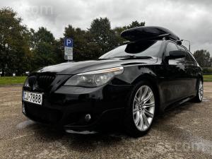 Melns BMW 530 2008 Cēsis, ar dzinēja tilpumu 3.00 L un nobraukumu 445 tūkst. km par 5500 €, foto 14 vietnē AUTOMOTO.COM.LV