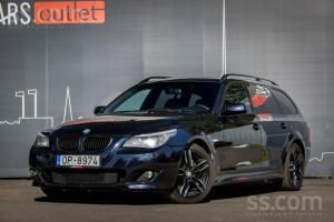 Melns BMW 530 2008 Rīga, ar dzinēja tilpumu 3.00 L un nobraukumu 318 tūkst. km par 5990 €, foto 1 vietnē AUTOMOTO.COM.LV