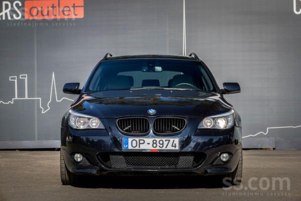 Melns BMW 530 2008 Rīga, ar dzinēja tilpumu 3.00 L un nobraukumu 318 tūkst. km par 5990 €, foto 3 vietnē AUTOMOTO.COM.LV