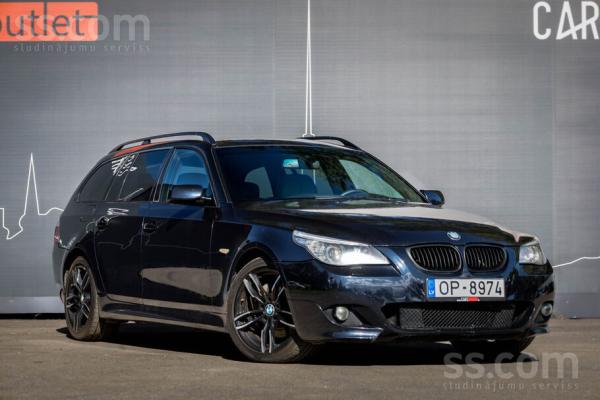 Melns BMW 530 2008 Rīga, ar dzinēja tilpumu 3.00 L un nobraukumu 318 tūkst. km par 5990 €, foto 4 vietnē AUTOMOTO.COM.LV