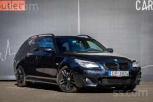 Melns BMW 530 2008 Rīga, ar dzinēja tilpumu 3.00 L un nobraukumu 318 tūkst. km par 5990 €, foto 4 vietnē AUTOMOTO.COM.LV