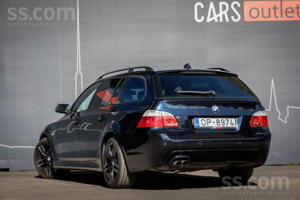 Melns BMW 530 2008 Rīga, ar dzinēja tilpumu 3.00 L un nobraukumu 318 tūkst. km par 5990 €, foto 5 vietnē AUTOMOTO.COM.LV