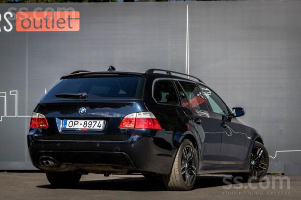 Melns BMW 530 2008 Rīga, ar dzinēja tilpumu 3.00 L un nobraukumu 318 tūkst. km par 5990 €, foto 7 vietnē AUTOMOTO.COM.LV