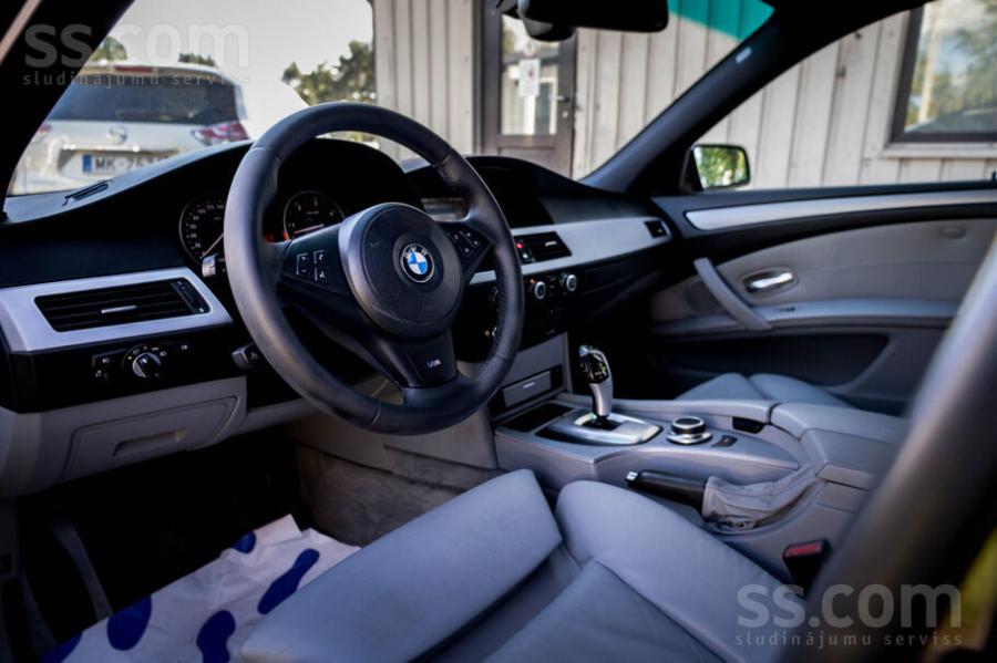 Melns BMW 530 2008 Rīga, ar dzinēja tilpumu 3.00 L un nobraukumu 318 tūkst. km par 5990 €, foto 8 vietnē AUTOMOTO.COM.LV