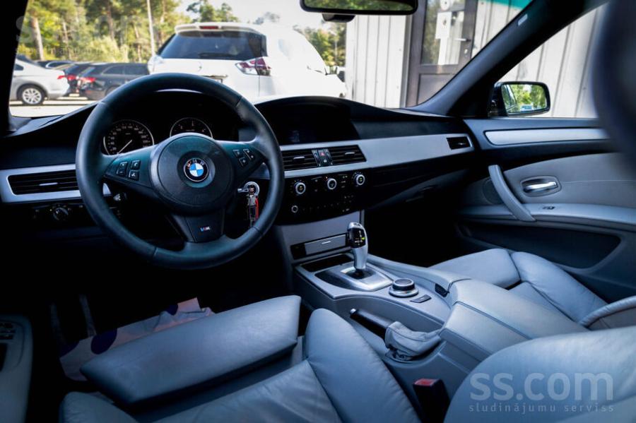Melns BMW 530 2008 Rīga, ar dzinēja tilpumu 3.00 L un nobraukumu 318 tūkst. km par 5990 €, foto 9 vietnē AUTOMOTO.COM.LV