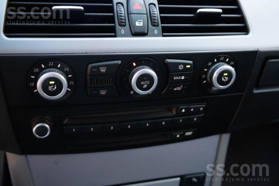 Melns BMW 530 2008 Rīga, ar dzinēja tilpumu 3.00 L un nobraukumu 318 tūkst. km par 5990 €, foto 16 vietnē AUTOMOTO.COM.LV