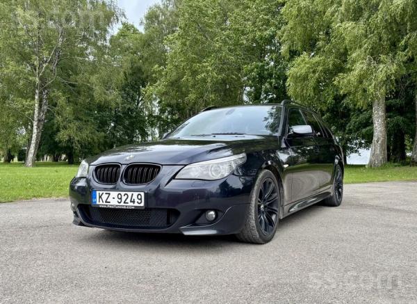 Black BMW 530 2009 in Liepaja, with an engine capacity of 3.00 L and mileage of 384 thousand km for 5500 €, photo 1 on AUTOMOTO.COM.LV