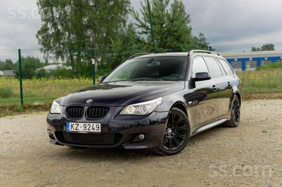 Black BMW 530 2009 in Riga, with an engine capacity of 3.00 L and mileage of 0 thousand km for 7290 €, photo 1 on AUTOMOTO.COM.LV