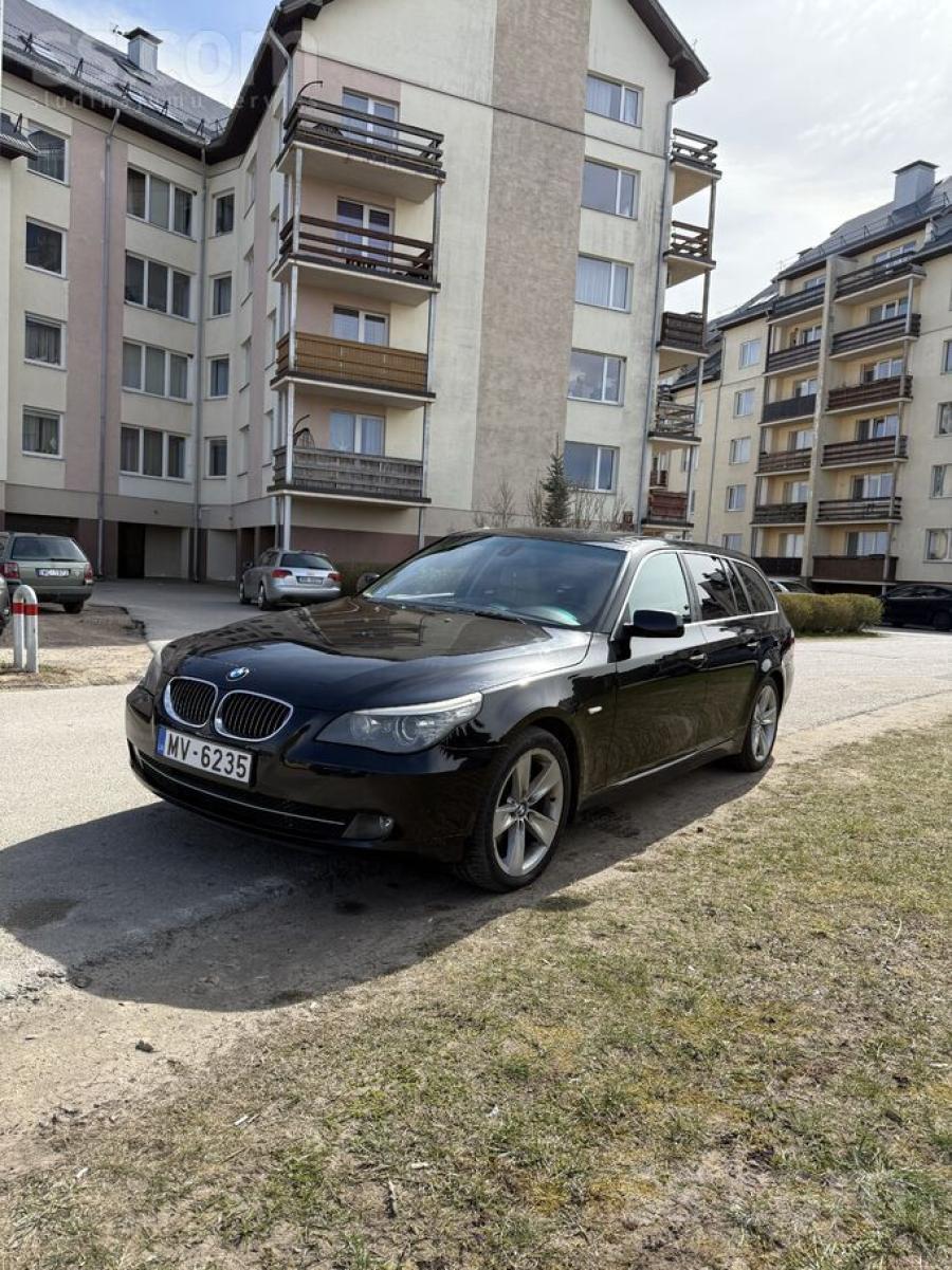 Melns BMW 530 2009 Rīga, ar dzinēja tilpumu 3.00 L un nobraukumu 291 tūkst. km par 5200 €, foto 1 vietnē AUTOMOTO.COM.LV