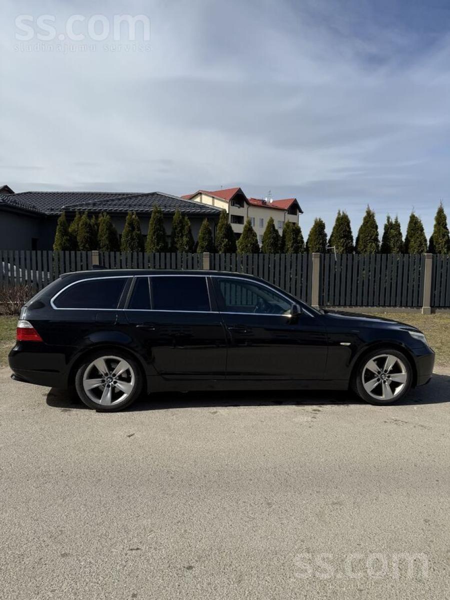 Melns BMW 530 2009 Rīga, ar dzinēja tilpumu 3.00 L un nobraukumu 291 tūkst. km par 5200 €, foto 5 vietnē AUTOMOTO.COM.LV