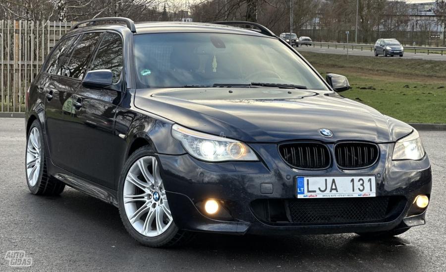 Black BMW 530 2009 in Radviliskis, with an engine capacity of 3.00 L and mileage of 340 thousand km for 4900 €, photo 1 on AUTOMOTO.COM.LV