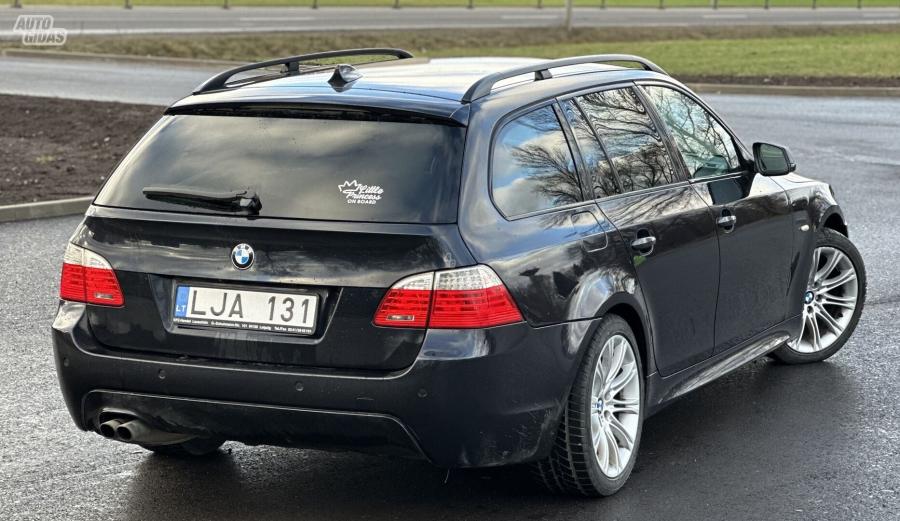 Black BMW 530 2009 in Radviliskis, with an engine capacity of 3.00 L and mileage of 340 thousand km for 4900 €, photo 7 on AUTOMOTO.COM.LV