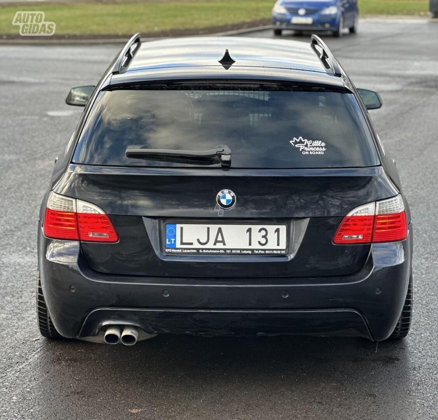 Black BMW 530 2009 in Radviliskis, with an engine capacity of 3.00 L and mileage of 340 thousand km for 4900 €, photo 11 on AUTOMOTO.COM.LV